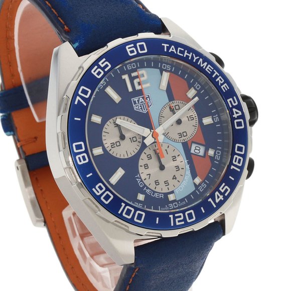 Tag Heuer | Accessories | Tag Heuer Caz1n Formula 1 Gulf Watch ...